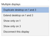 Managing Multiple Displays for Windows 10